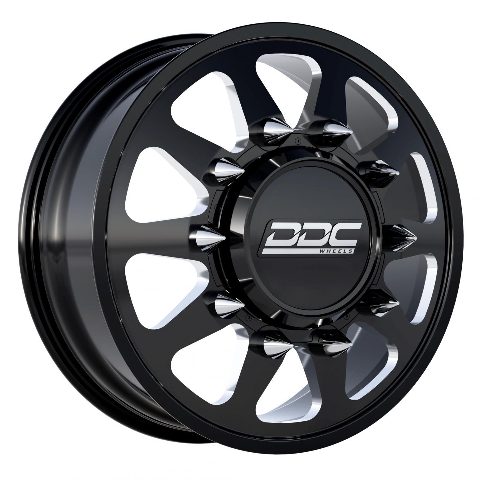 Silverado/Sierra Dually Wheel Kit 11-20 The Ten Black/Milled 22X8.25 ...