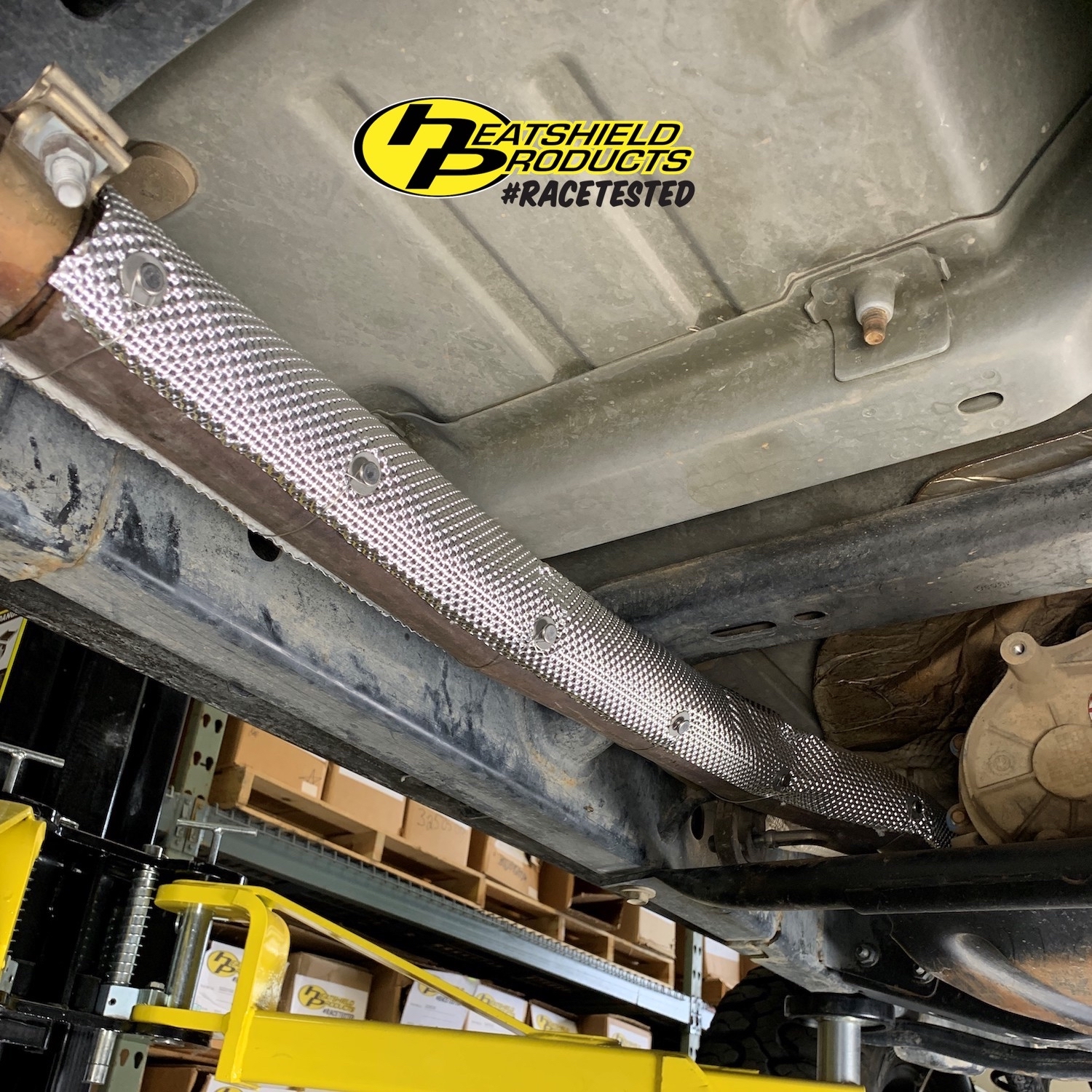 Heatshield Armor Pipe Kit 2in - 2-1/4 In Pipe x 2 Foot Heatshield ...