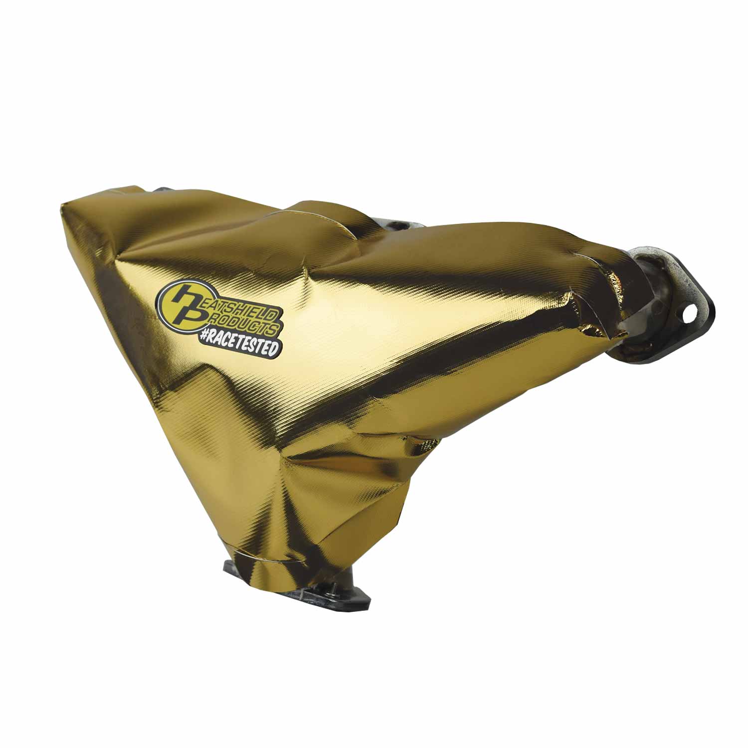 Gold Exhaust Header Heat Shield Armor 1/2 Inch Thick Heatshield ...