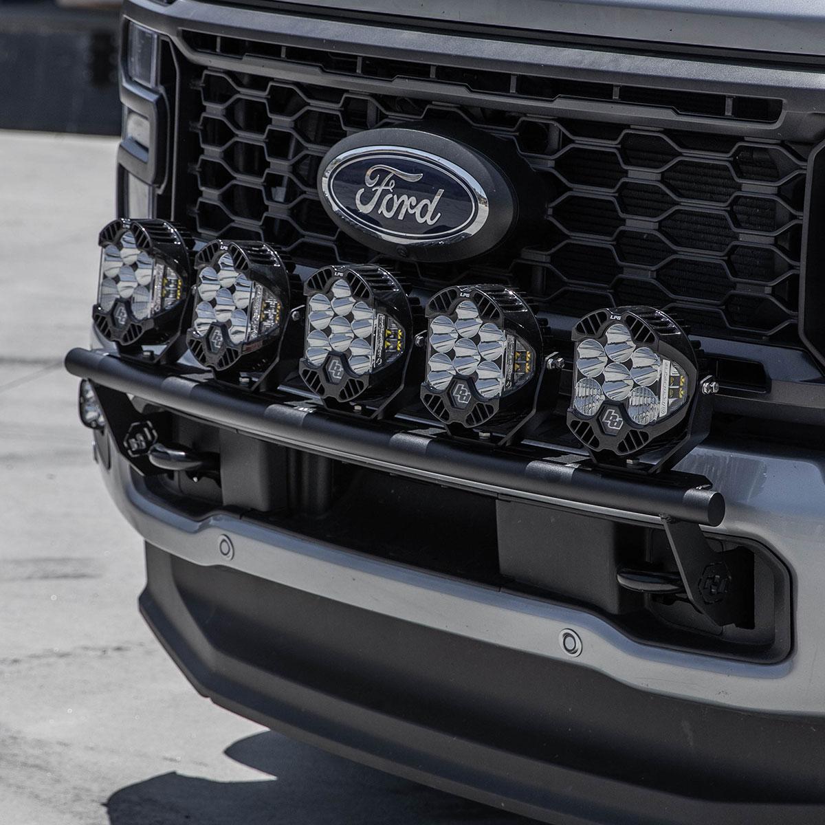 Ford Super Duty 23-On LP6 Bull Bar Light Kits Kit Baja Designs | Big ...