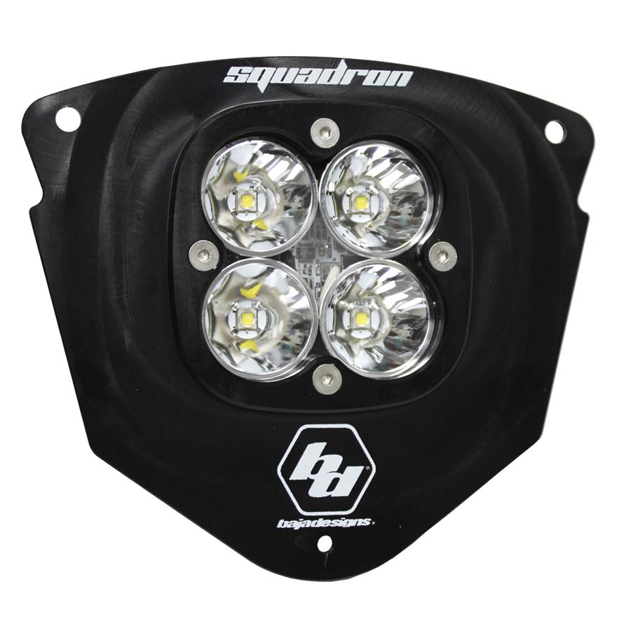 KTM Headlight Kit DC 05-13 Black Squadron Sport Baja Designs | Big ...