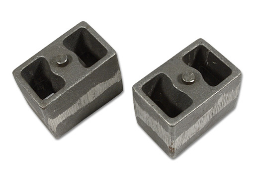 4 Inch Cast Iron Lift Blocks 3 Inch Wide Tapered Pair Tuff Country ...
