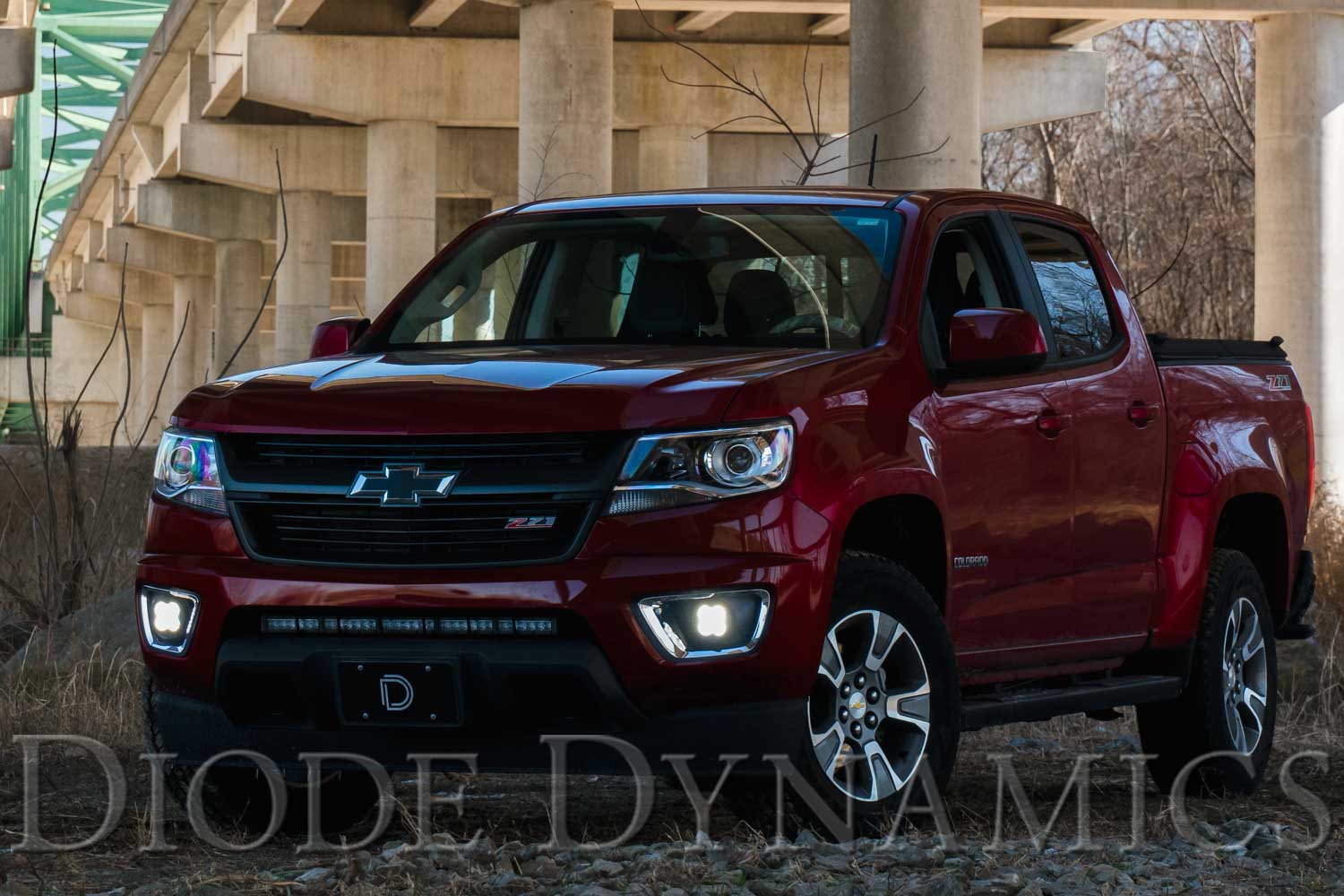 SS3 LED Fog Light Kit for 2015-2019 Chevrolet Colorado Yellow SAE/DOT ...