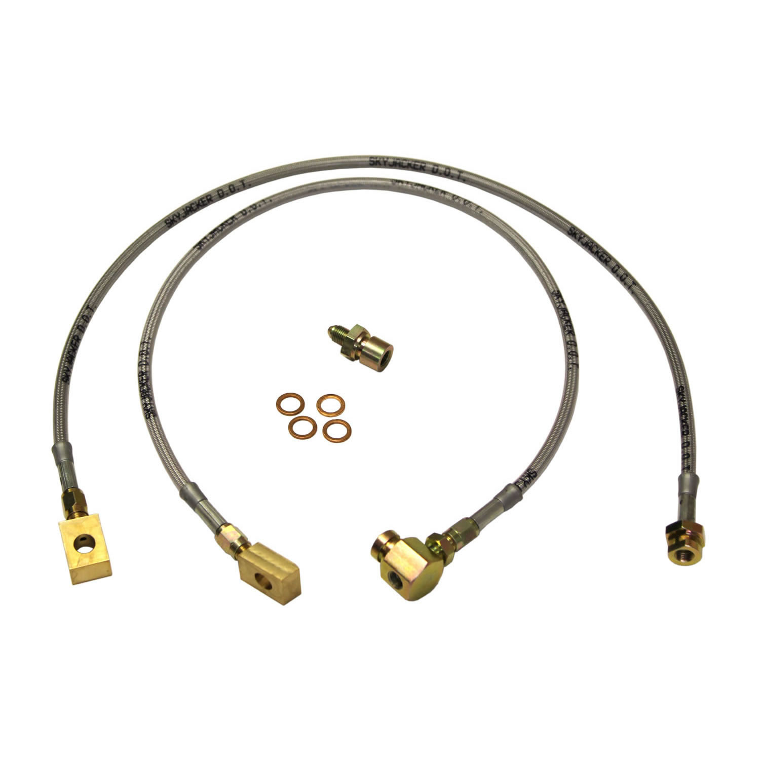 Ford Stainless Steel Brake Line 83-97 Ranger 84-90 Bronco II Front Lift ...