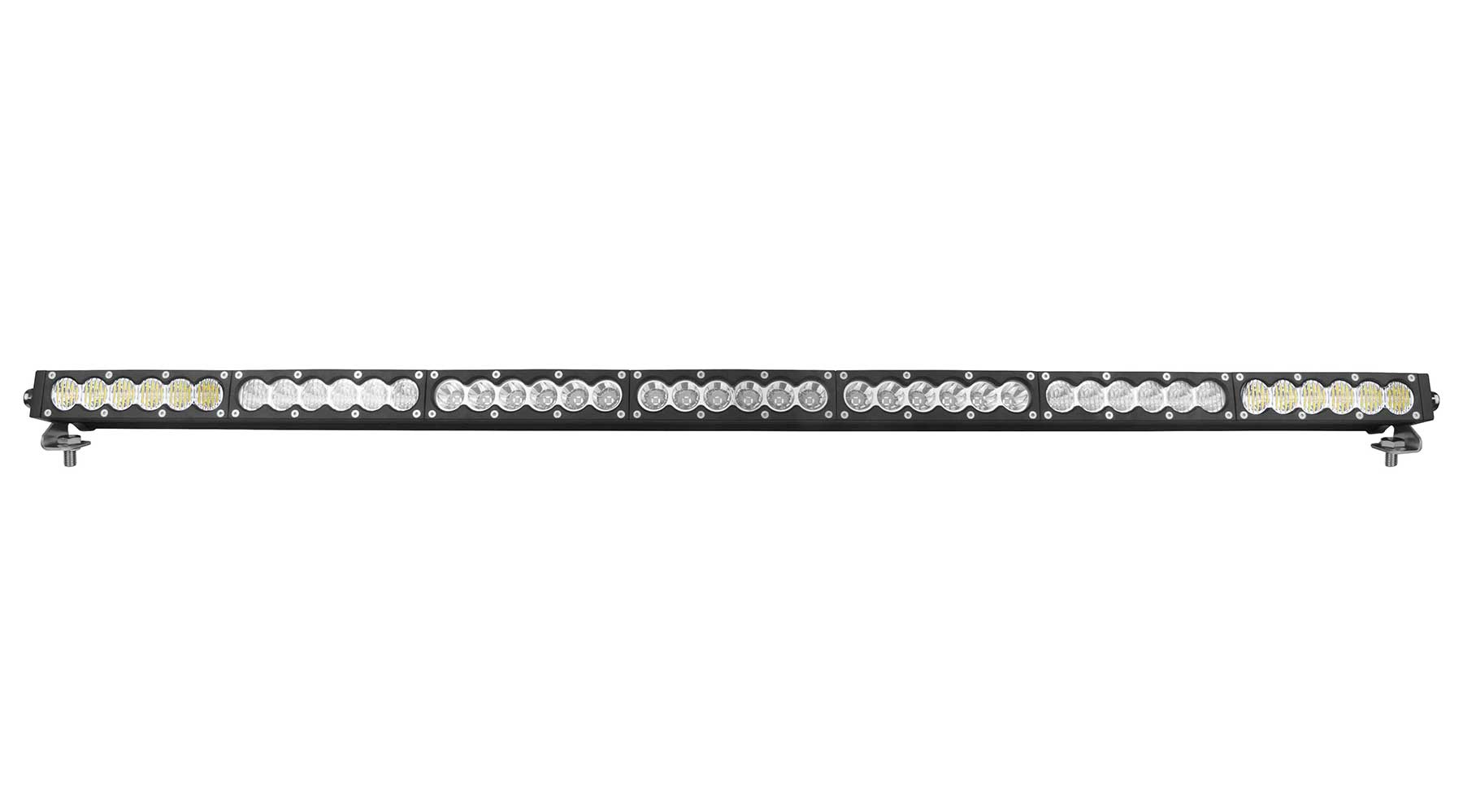 43 Inch LED Light Bar Single Row 210 Watt Combo Carbon Series Quake LED ...