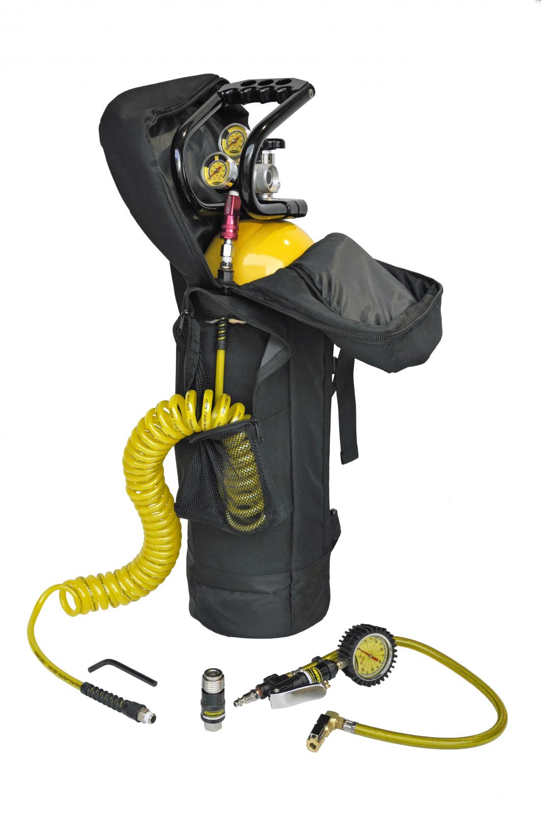 CO2 Tank 15 LB Track Pack Package B 250 PSI Regulator Power Tank | Big ...