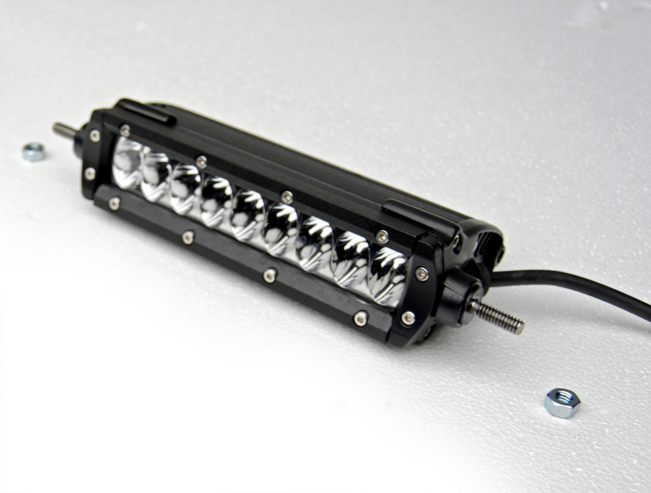 10 Inch LED Light Bar Single Row 75 Watt Slim Line ZROADZ | Big Island ...