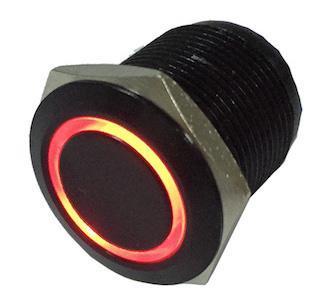 On/Off Flush Mount Led Switches 5 Pin 5 Amp Black Quake LED | Big ...